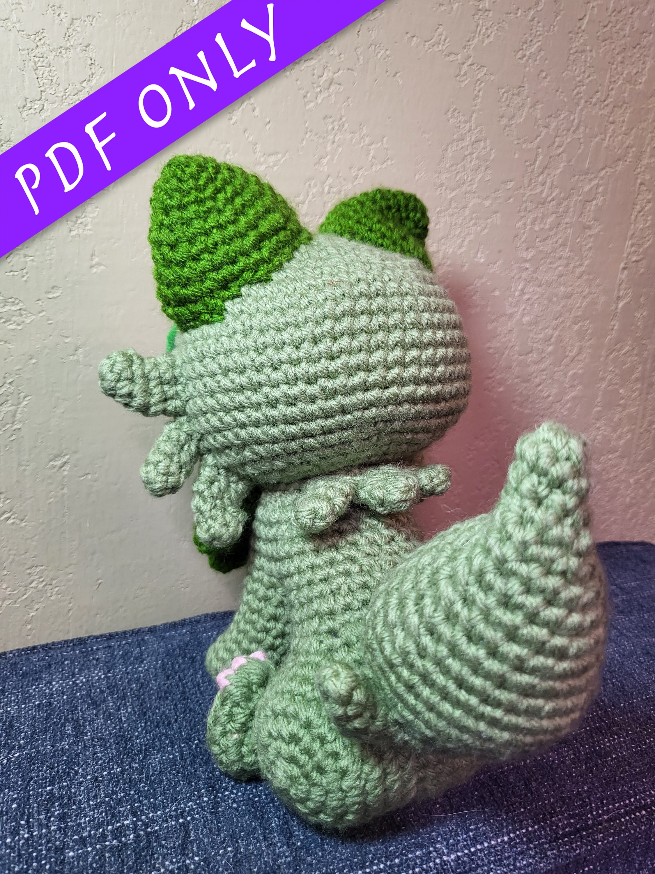 Sprigatito Crochet Pattern - Etsy