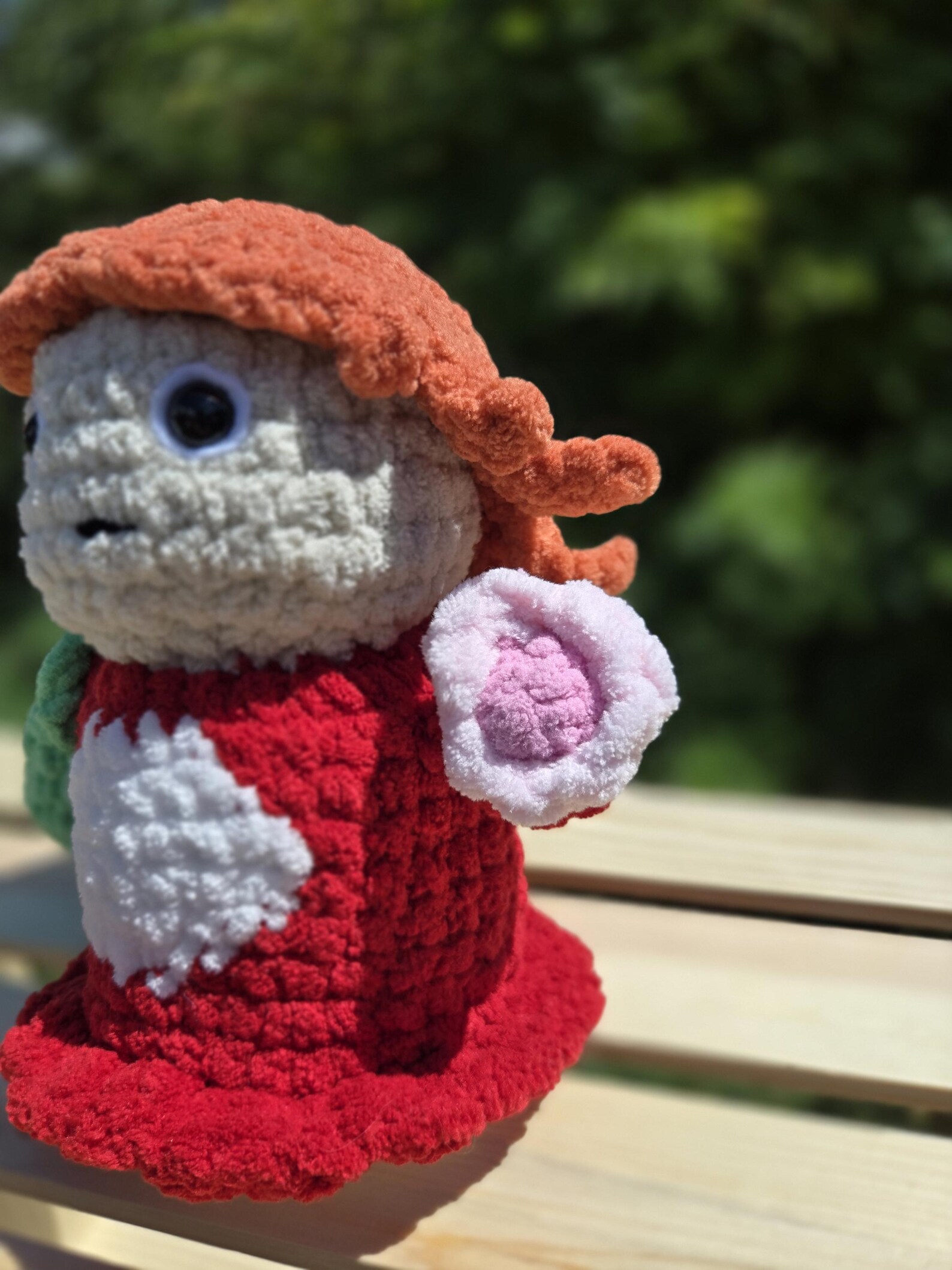 Fish Girl Ponyo Crocheted Plushie - Etsy