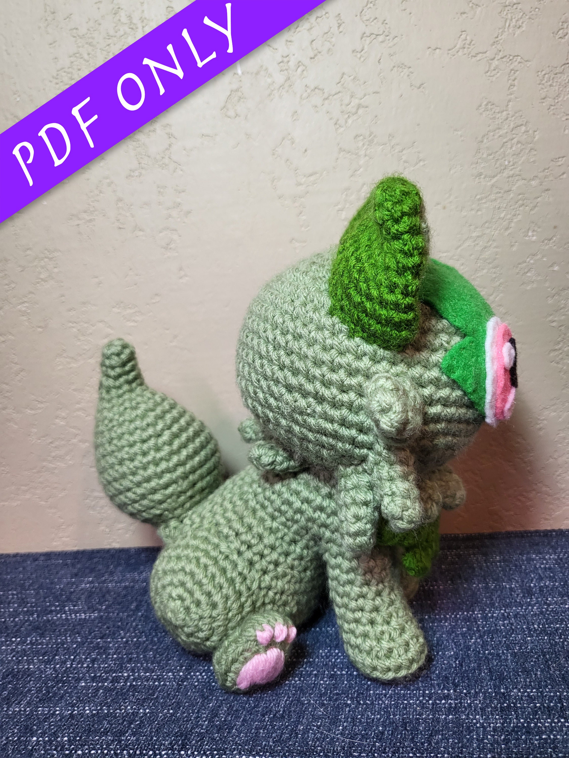 Sprigatito Crochet Pattern - Etsy