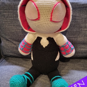 Spider Girl Gwen Crochet Pattern - Etsy
