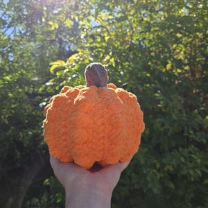 Crochet Bumpy Pumpkin - Etsy