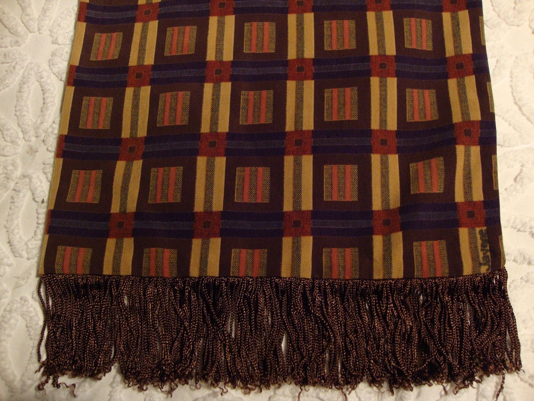 SCARVES - 4 Patterns-handmade "british-gentleman" Style (men or Women ...