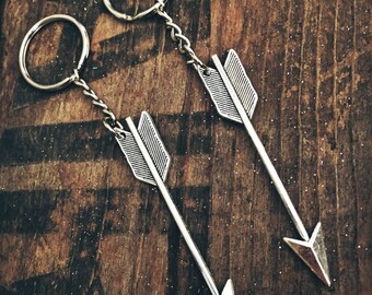 Arrow Keychain - Etsy