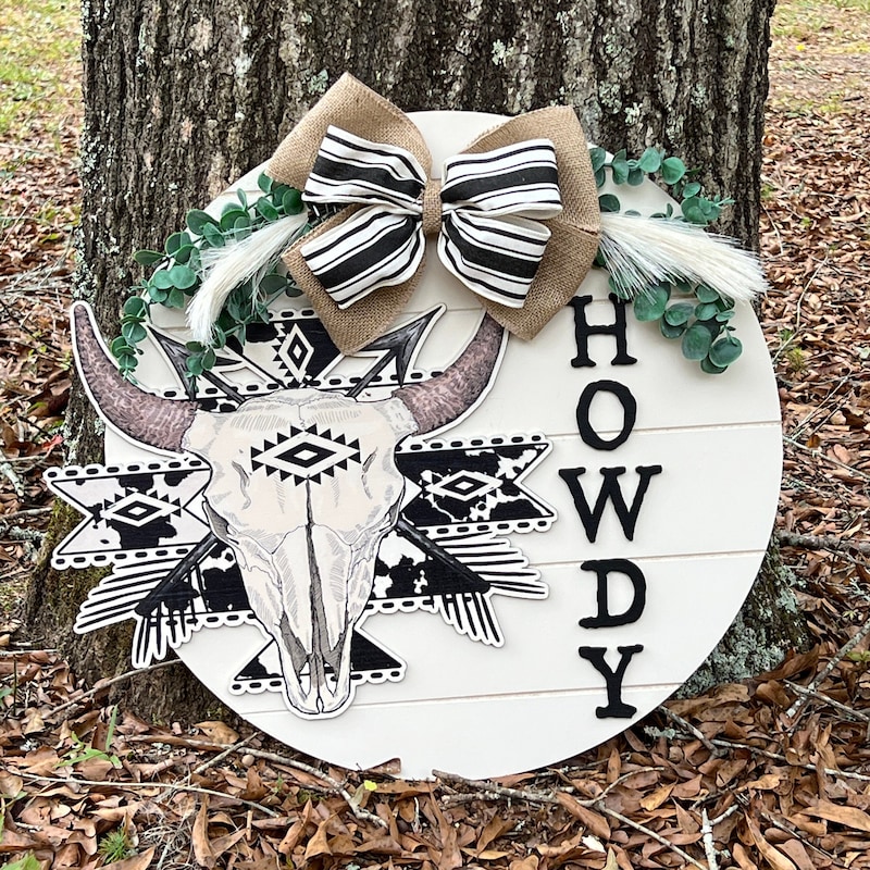 Howdy Sign - Etsy