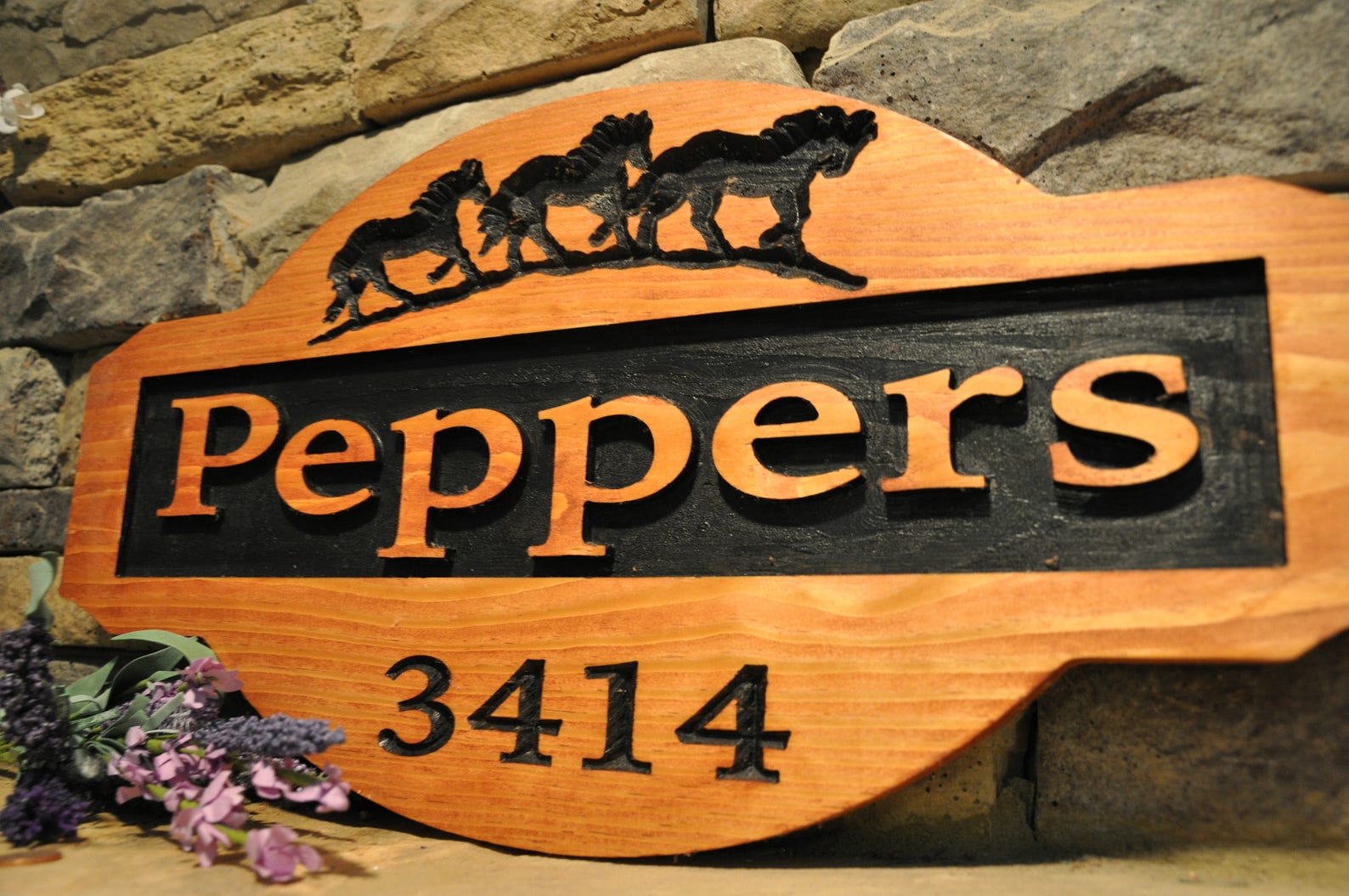 Custom Wooden House Signs Engraved Family Sign Custom - Etsy