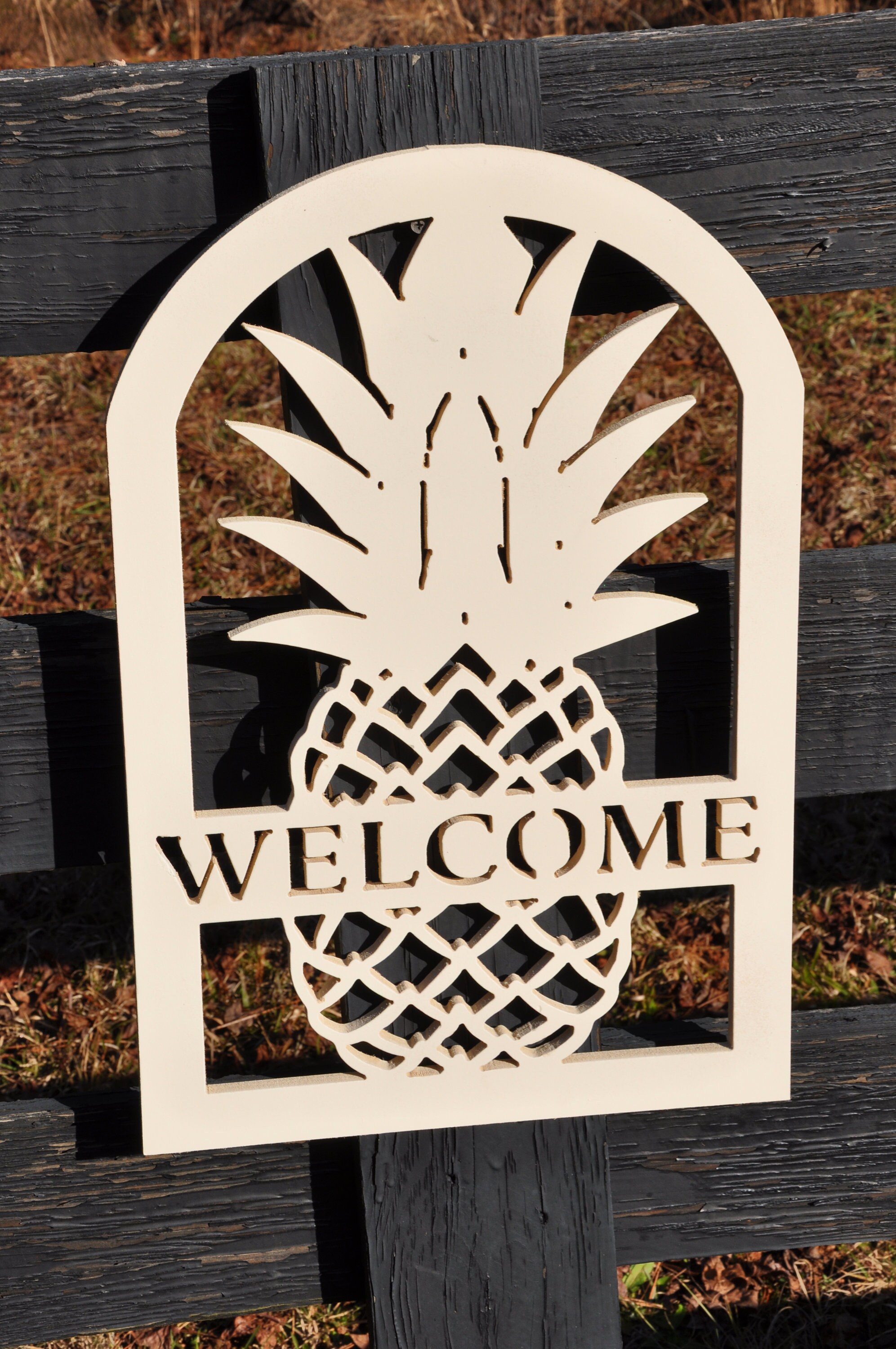 Pineapple Sign Welcome Sign Pineapple Welcome Sign Beach | Etsy