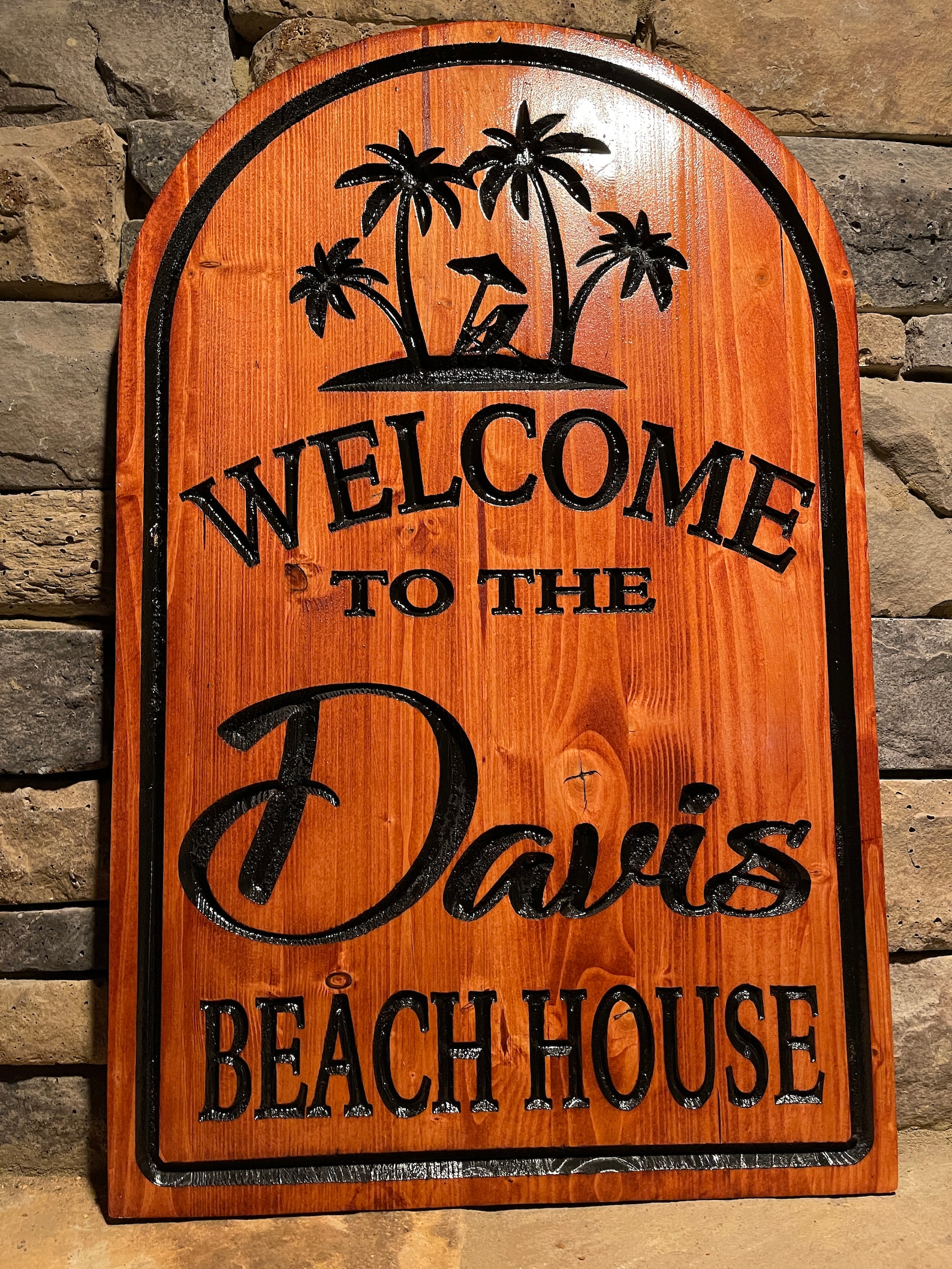 Beach House Sign Beach House Decor Beach Name Sign Outdoor - Etsy