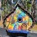 BIRDHOUSE, Funky Birdhouse, Crooked Birdhouse, Unique Birdhouse, Large ...