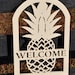 Pineapple Sign Welcome Sign Pineapple Welcome Sign Beach - Etsy