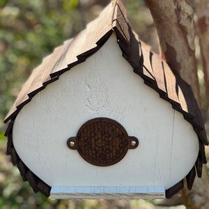 BIRDHOUSE, Funky Birdhouse, Crooked Birdhouse, Unique Birdhouse, Large ...