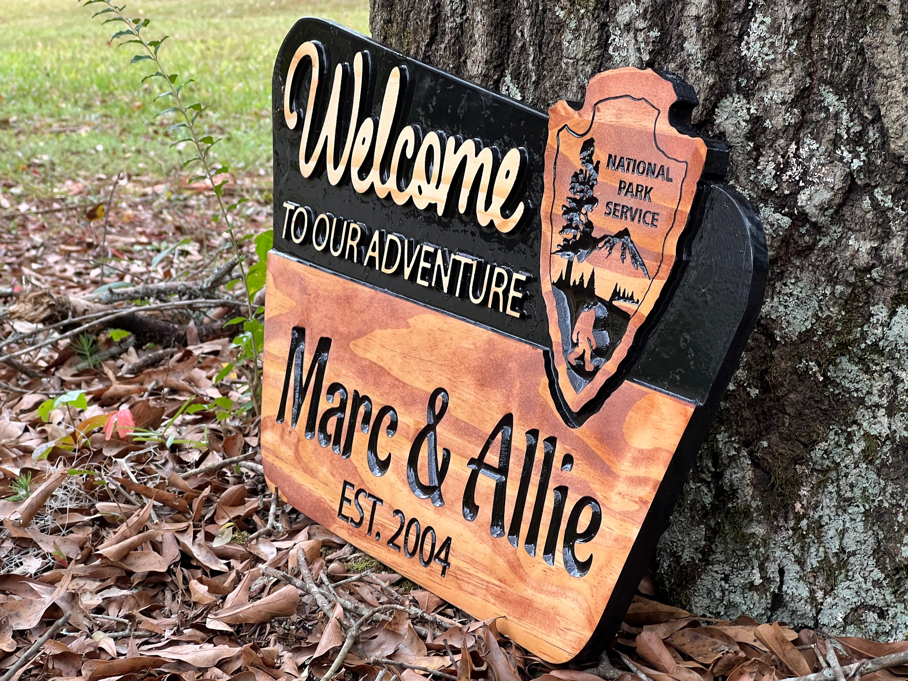 National Park Sign, RV Sign, Camp Sign, Camper Sign, Campground Sign ...