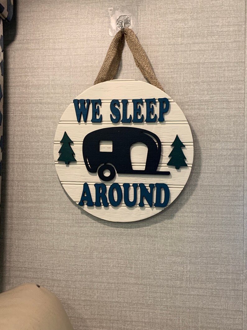 RV Sign - RV Gift - Camper Gift - Small RV Sign - Funny Camper Sign ...