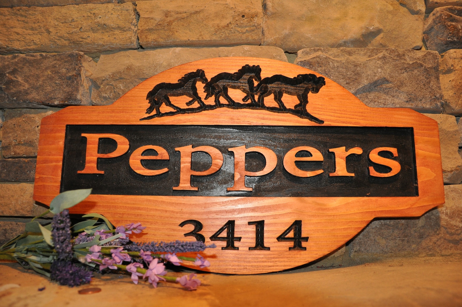 Custom Wooden House Signs Engraved Family Sign Custom - Etsy
