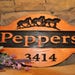 Custom Wooden House Signs - Engraved Family Sign - Custom Engraved ...
