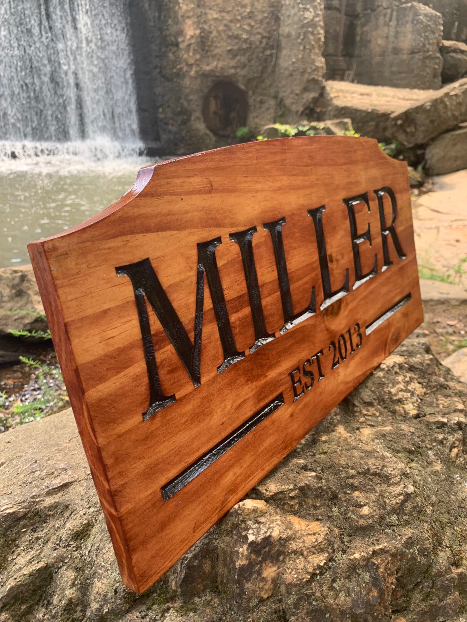 Engraved Personalized Sign/ Personalized Name Sign/ Last Name Sign ...