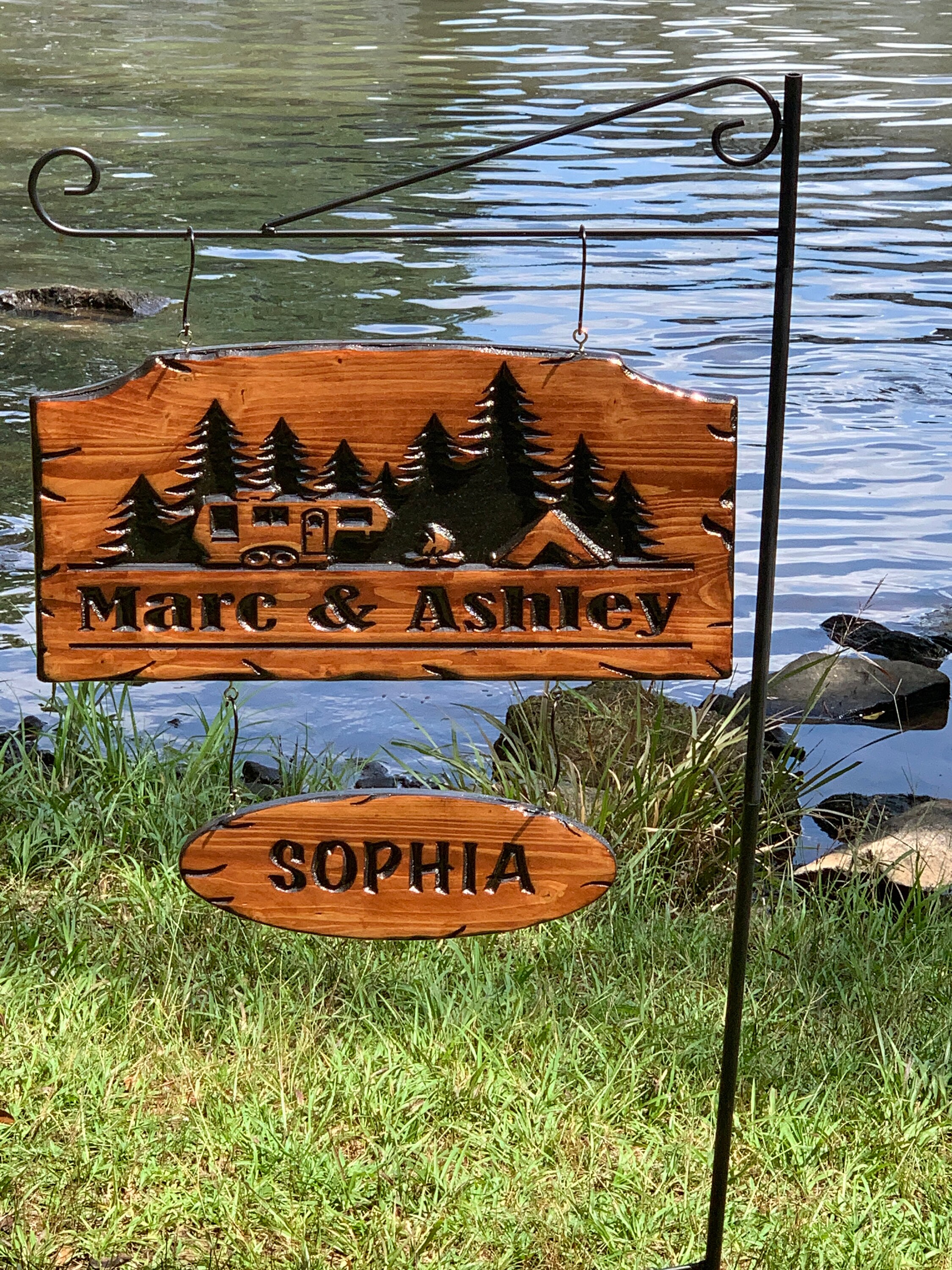 Metal Sign Stake Yard Sign Holder Yard Sign Display Sign - Etsy