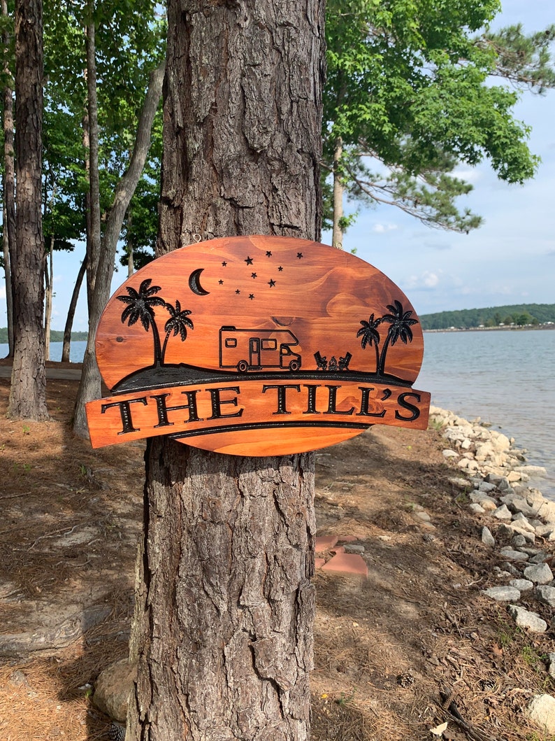 RV Sign Camper Sign Beach Rv Sign Campsite Flag RV Flag | Etsy