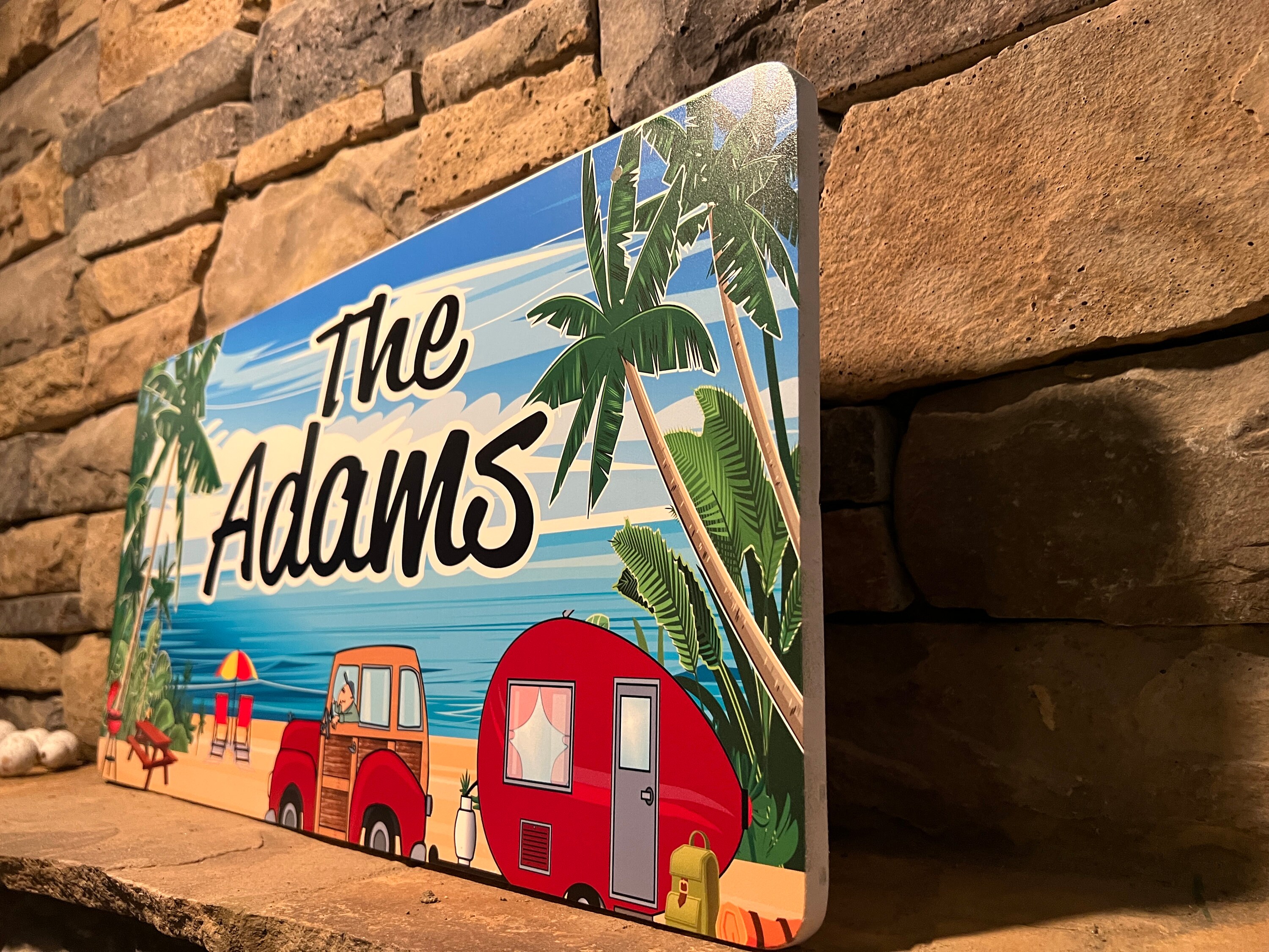 RV Sign Camper Sign Weatherproof Rv Sign Campsite Flag RV - Etsy