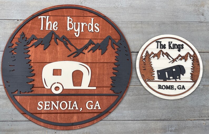 RV Sign Camper Sign Personalized RV Sign Camper Sign | Etsy