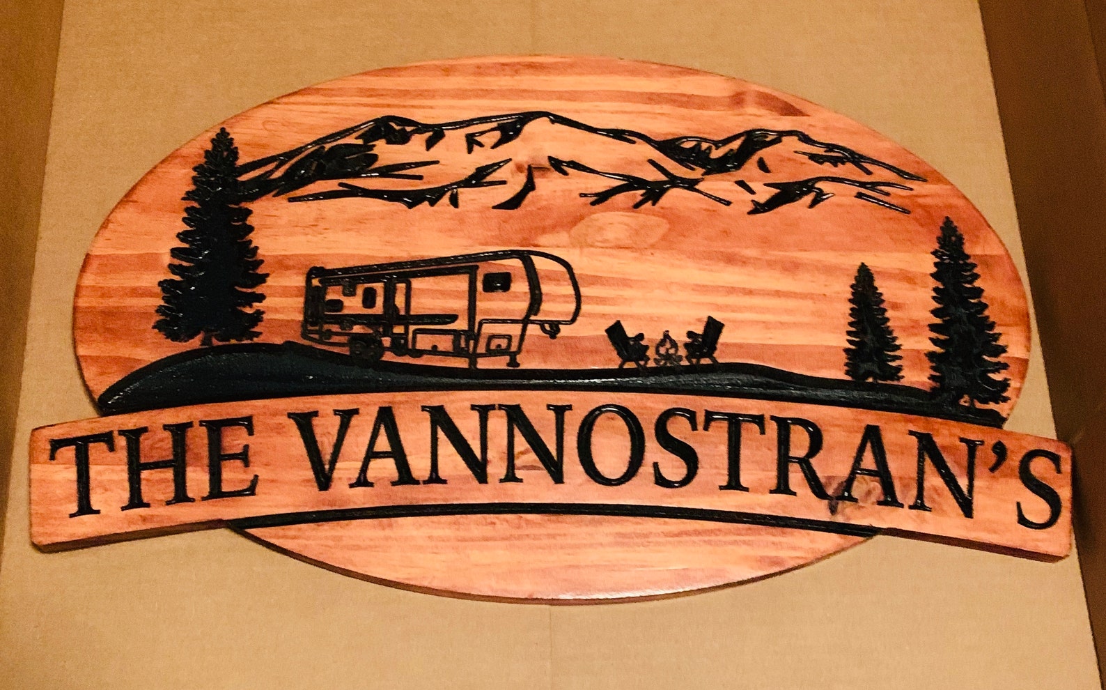 RV Sign / Camper Sign/ Personalized Camper Sign/ Campground - Etsy
