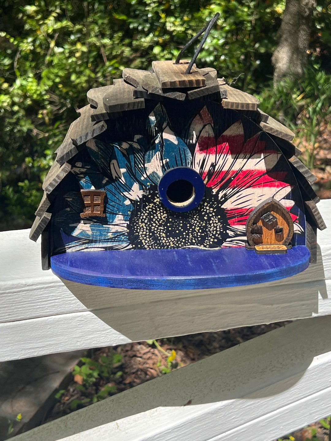 BIRDHOUSE, American Birdhouse, Crooked Birdhouse, Unique Birdhouse ...