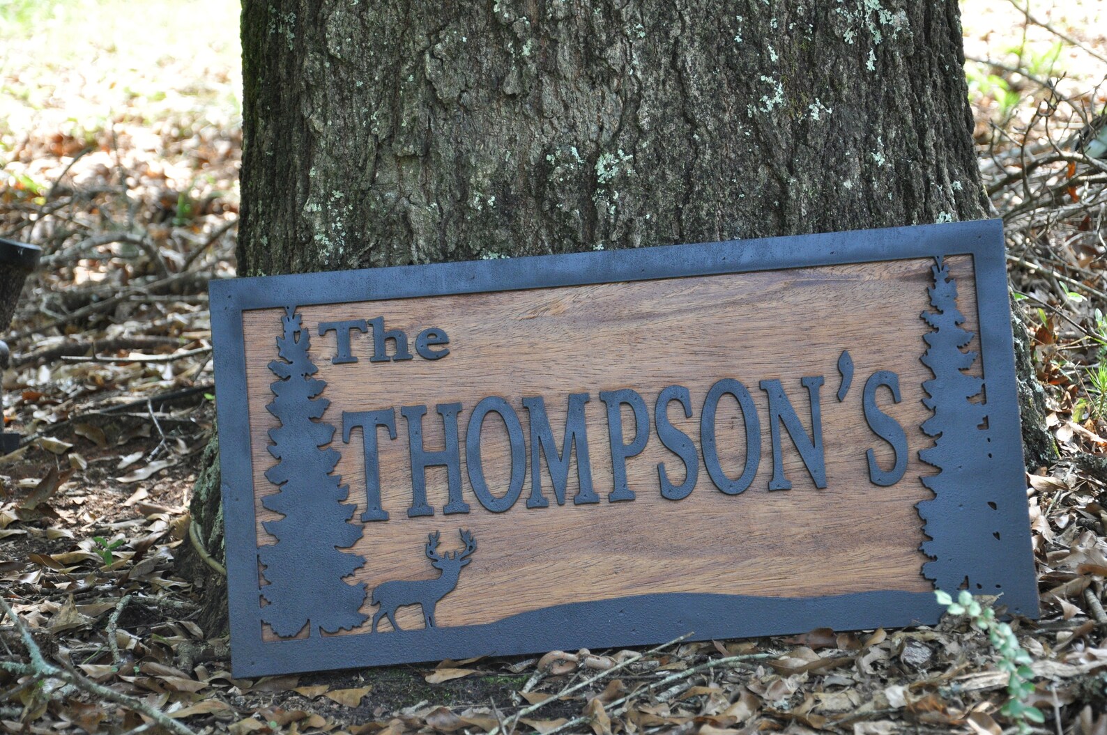 Personalized Deer Sign Gifts for the Couple Wood Wedding - Etsy