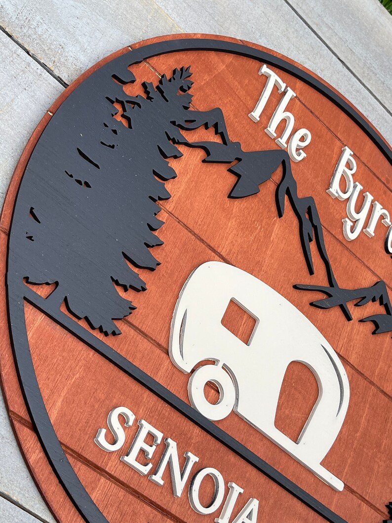 RV Sign Camper Sign Personalized RV Sign Camper Sign | Etsy