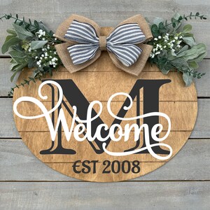 Front Door Decor | Front Door Sign | Front Door Wreath | Front Door ...