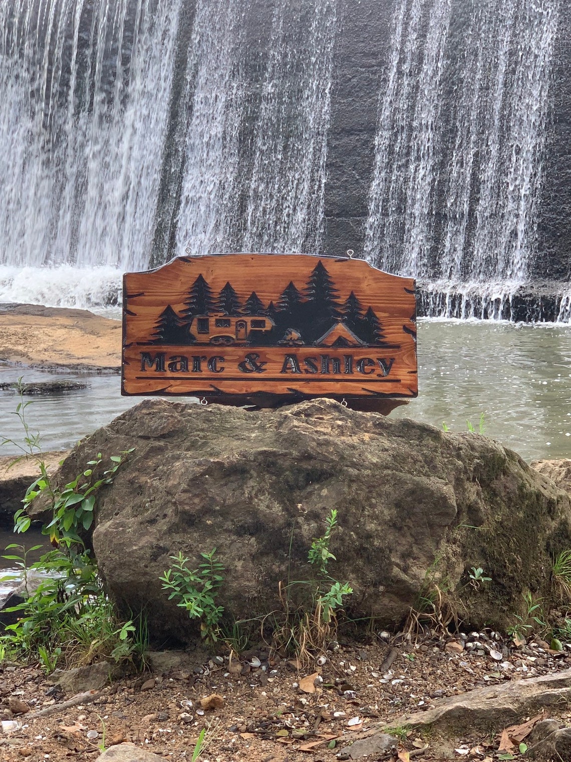 Engraved Camper Sign/ Personalized Camper Sign/ Camper Sign/ - Etsy