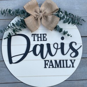 Last Name Sign, Front Door Sign, Family Name Sign, Established Sign ...