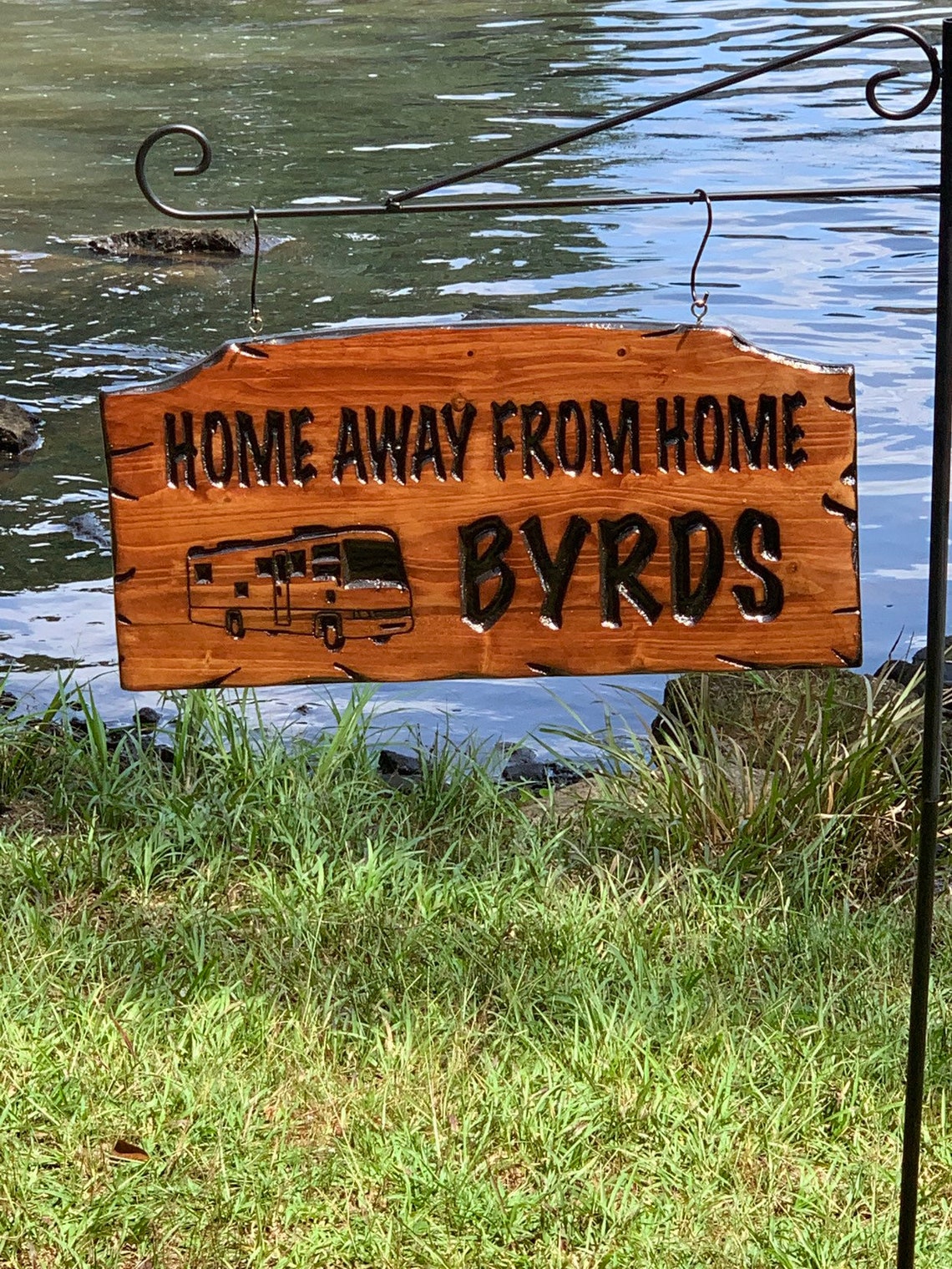 Engraved Camper Sign/ Personalized Camper Sign/ Camper Sign/ - Etsy