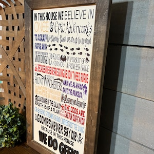 Geek Sign, Nerd Sign, Funny Geek Sign, Movie Buff Sign, in This House ...