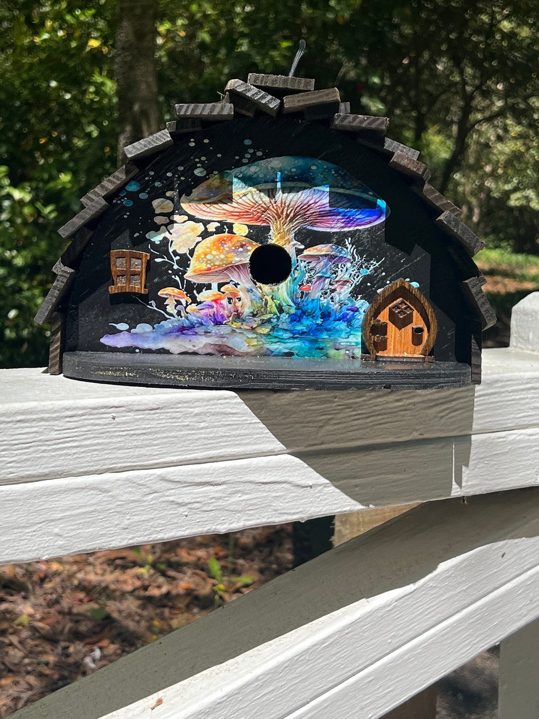 BIRDHOUSE, Funky Birdhouse, Crooked Birdhouse, Unique Birdhouse, Large ...