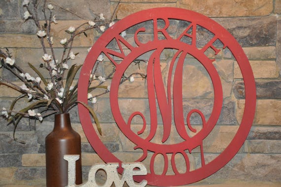 Established Sign Wedding Gift Last Name Established Sign - Etsy