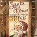 Christmas Countdown, Santa Countdown, Advent Calendar, Holiday ...