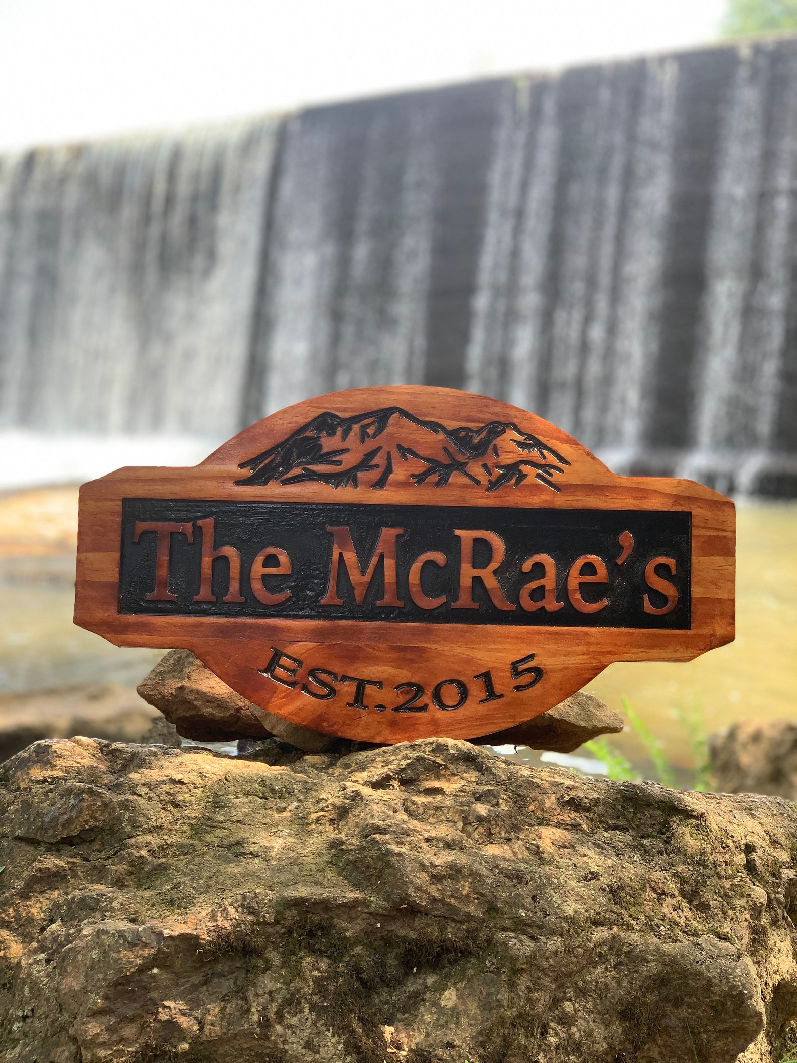 Engraved Family Sign Custom Engraved Signs Personalized | Etsy