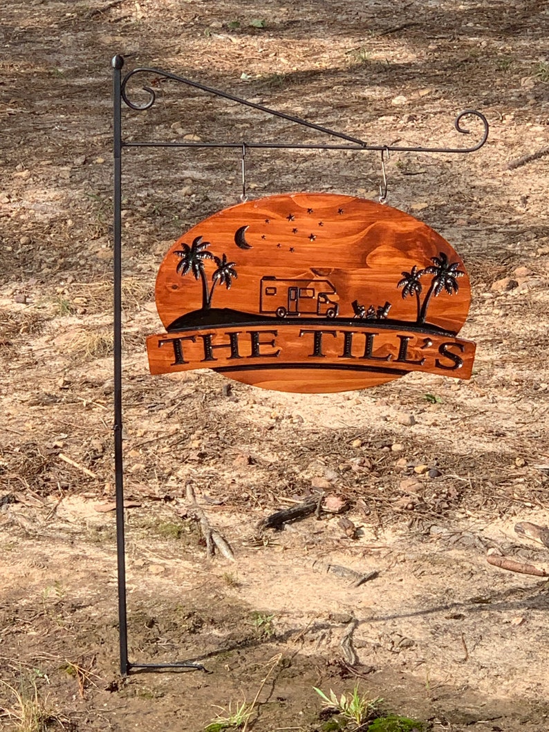 RV Sign, Camper Sign, Beach Rv Sign, Campsite Flag, RV Flag Hanging, RV ...