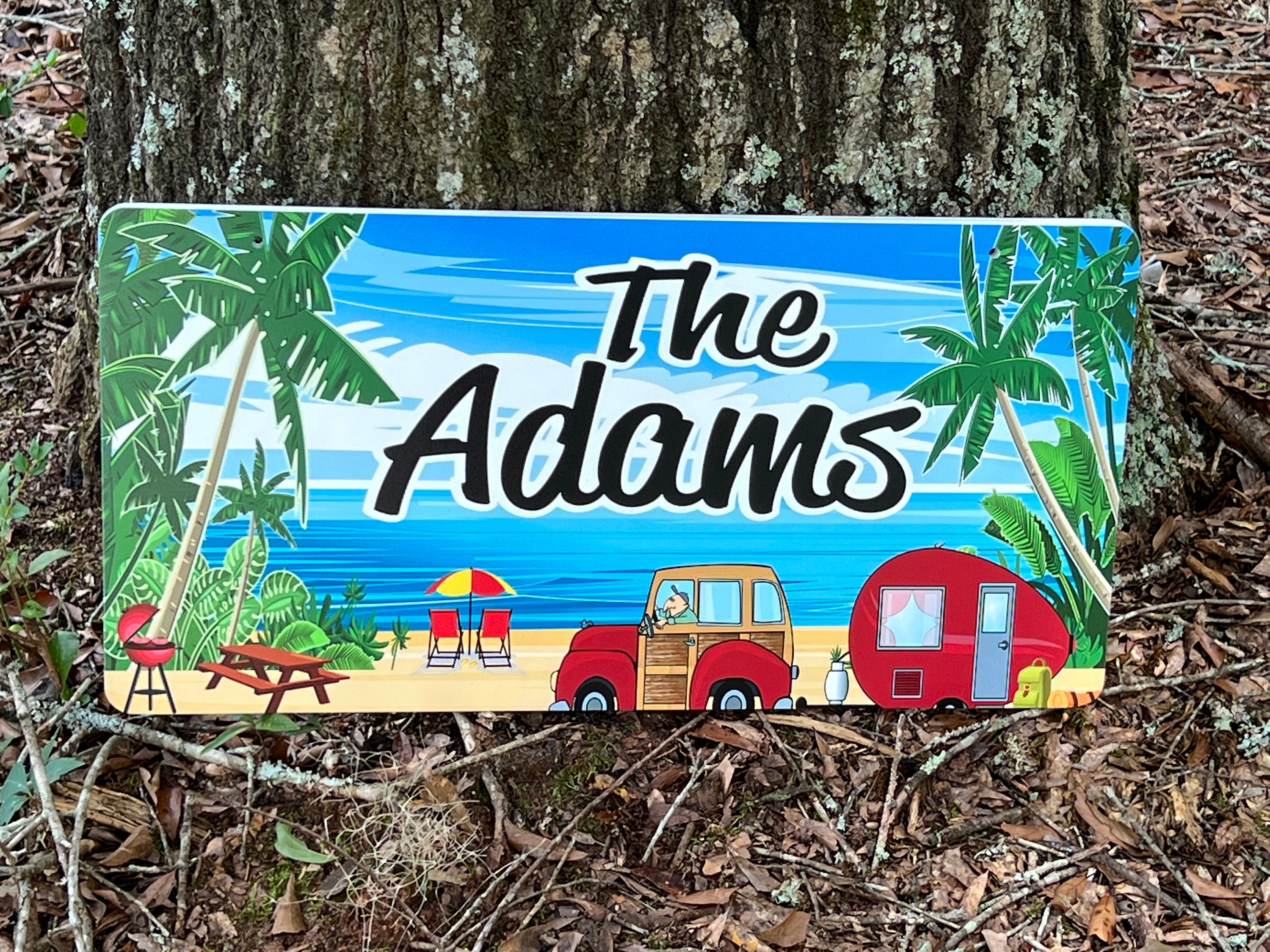 RV Sign Camper Sign Weatherproof Rv Sign Campsite Flag RV - Etsy