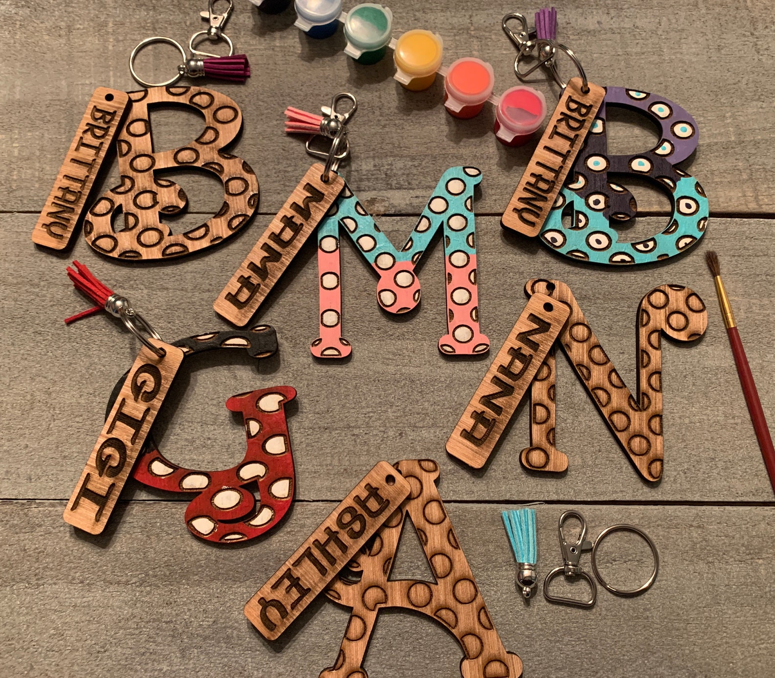 DIY Keychain Kit DIY Kit Birthday Gift Idea Graduation | Etsy