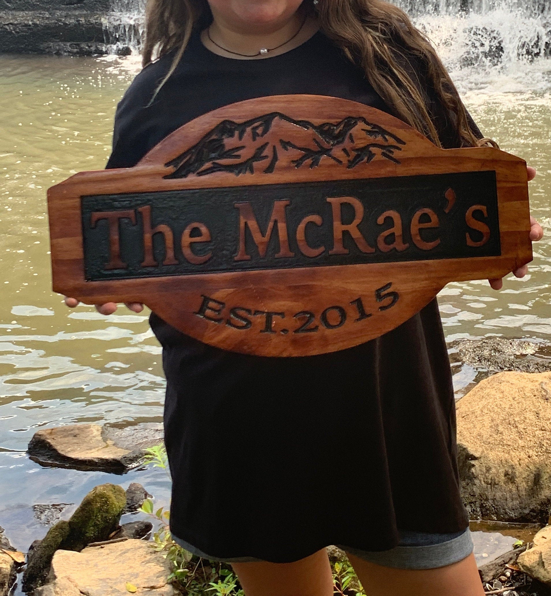 Engraved Family Sign Custom Engraved Signs Personalized | Etsy