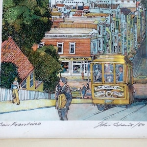 First 1980 Edition - John Spiers Signed/framed Lithograph of San ...