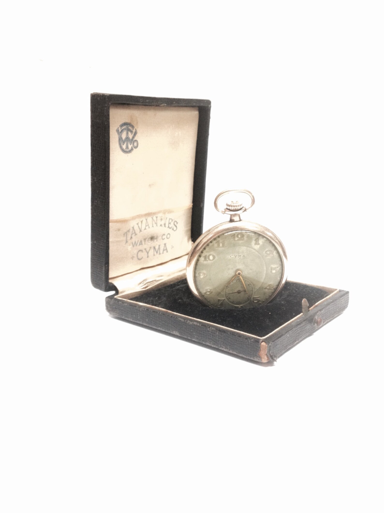 A Rare 19th Century Cyma Faced - Tavannes Watch Co. Movement, Original ...