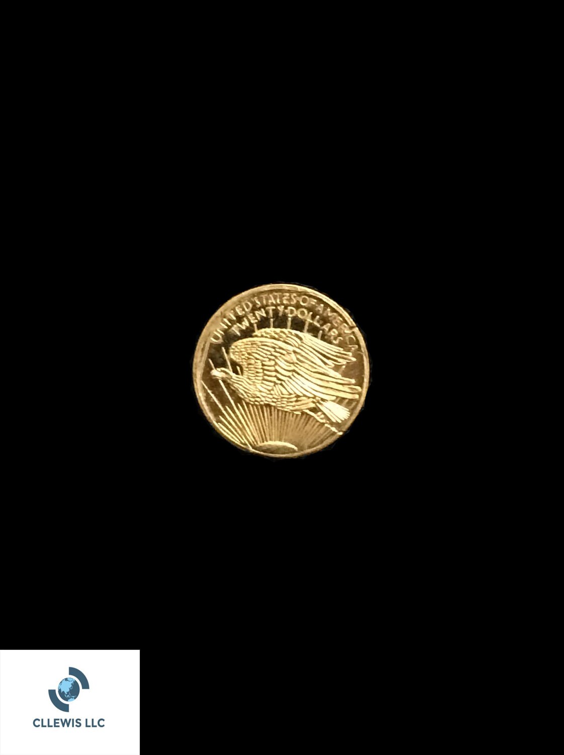 A Rare 22KT Gold Coin 1970's Columbia Mint Repro. - Duplicate Saint ...