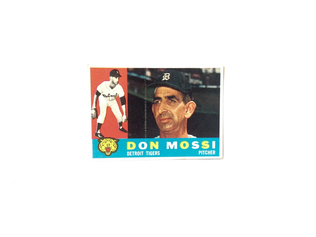 Don Mossi - Detroit Tiger's Pitcher, 1960 Topps #418 Collectors-trading ...