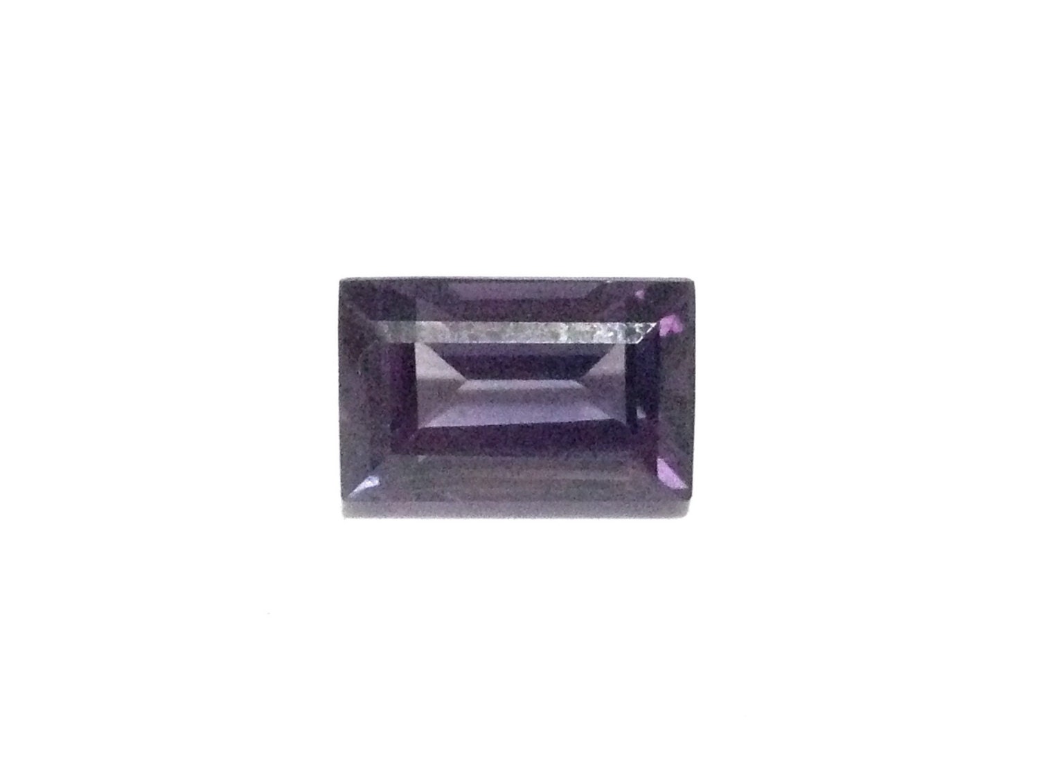 A Stunning Loose 6 1/2 CT Dark Purple Amethyst (Rectangle - Masterfully ...