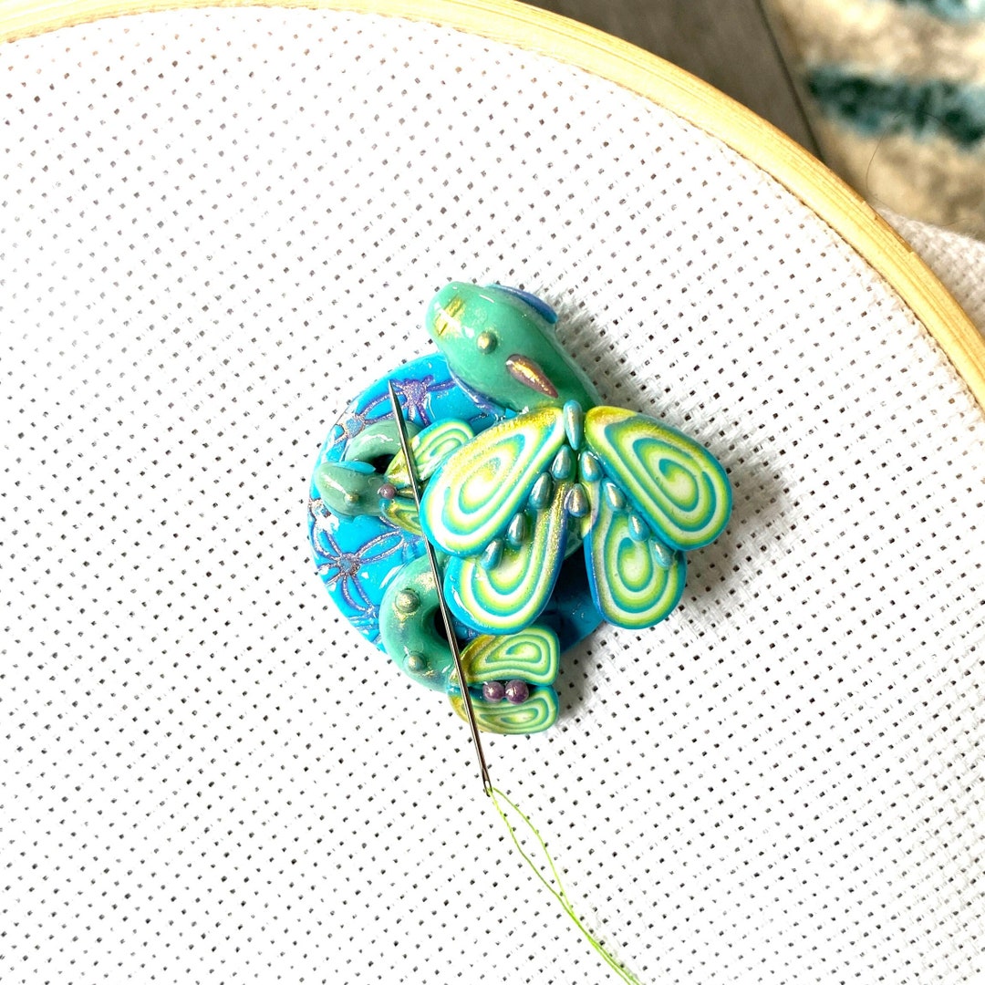 Dragon Needle Minder or Diamond Painting Cover Minder Rare - Etsy