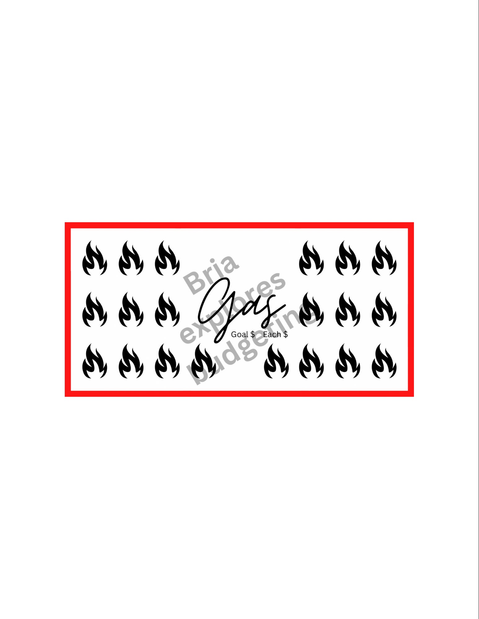 Bill Savings Tracker Gas | Digital Download - Etsy