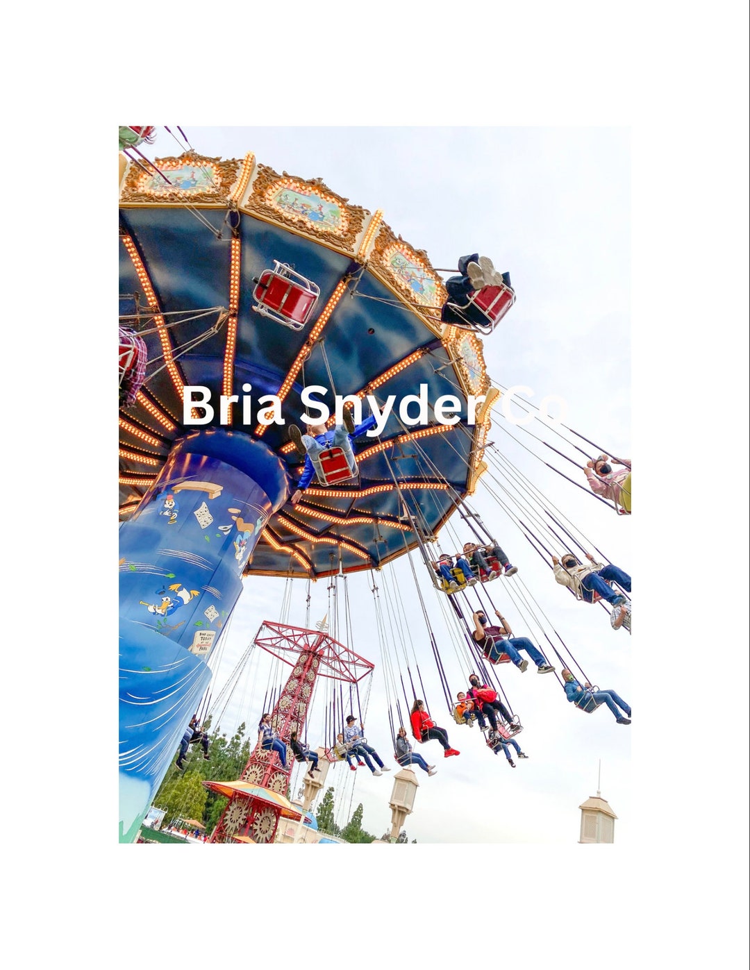 Travel Photo Series: Silly Symphony Swings DCA Scratch Off - Etsy