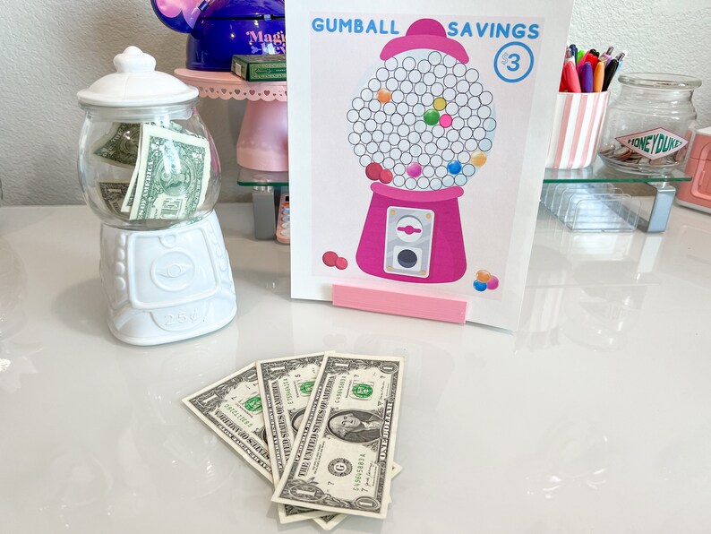 Gumball Savings Challenge - Etsy