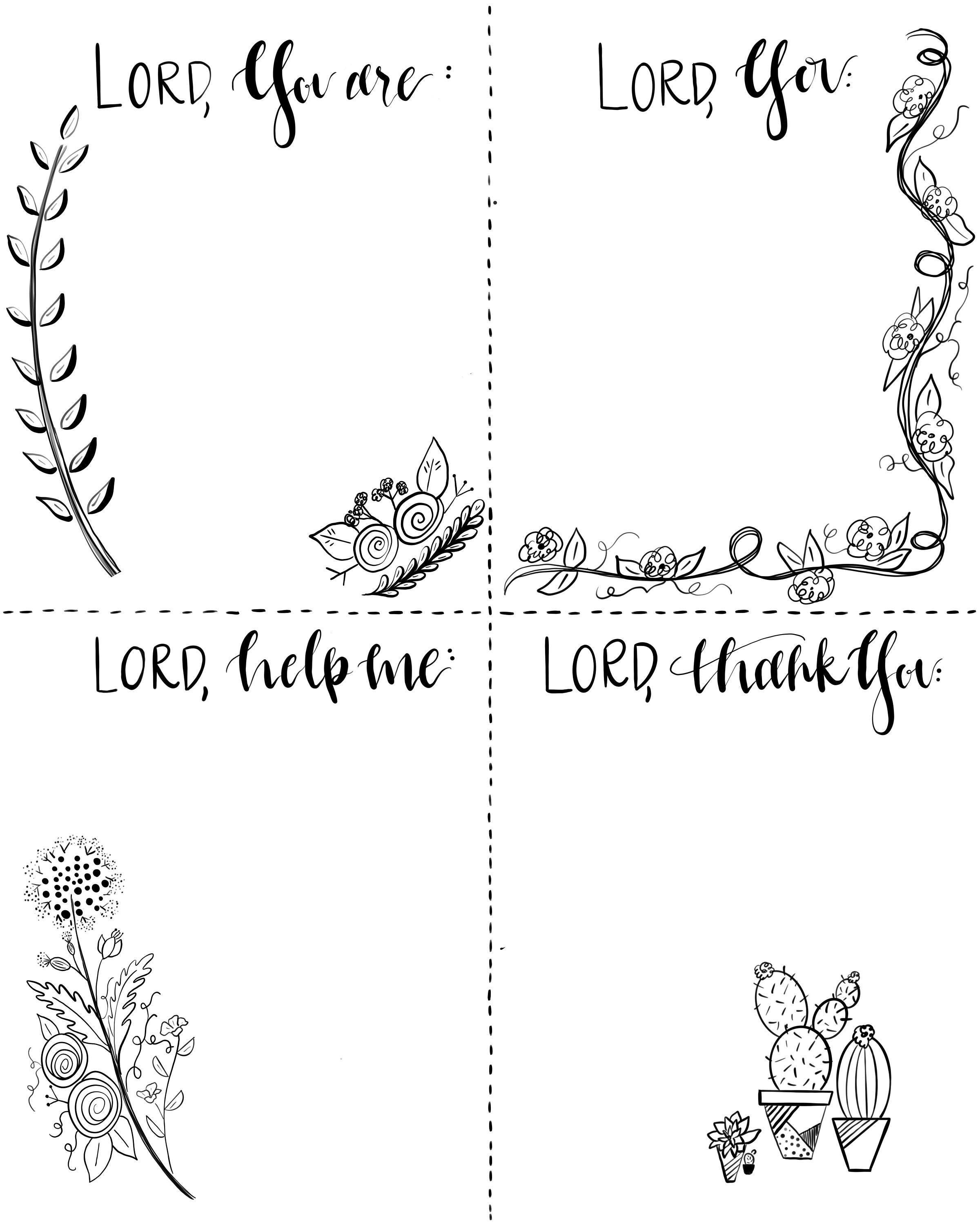 Prayer Template - Etsy